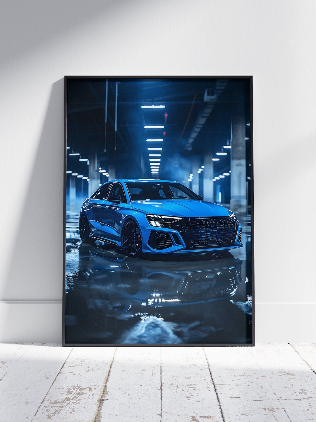 Audi RS3 Print, Super Car Poster, German Car Poster, Hyper Car Poster ...