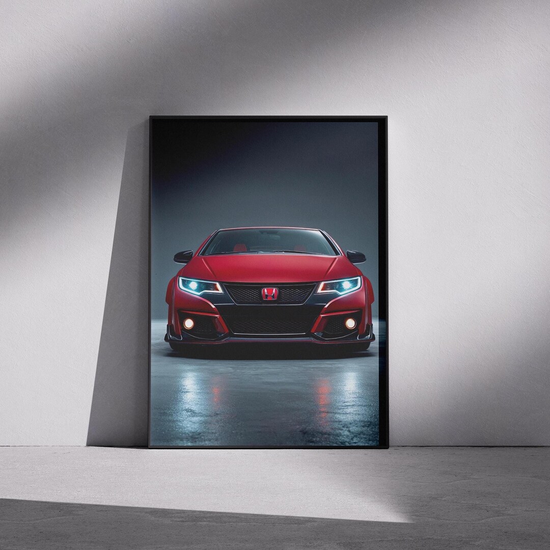 Honda Civic Type-r (FK2) Poster, Wall Art, Car Photography - Etsy