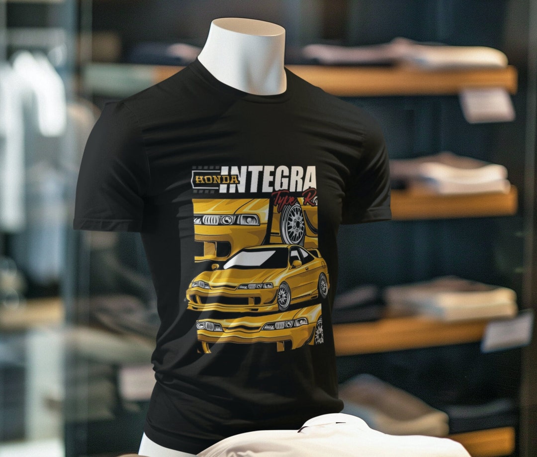 Honda Integra Type R DC2 JDM T-shirt Classic Japanese Sports Car Design ...