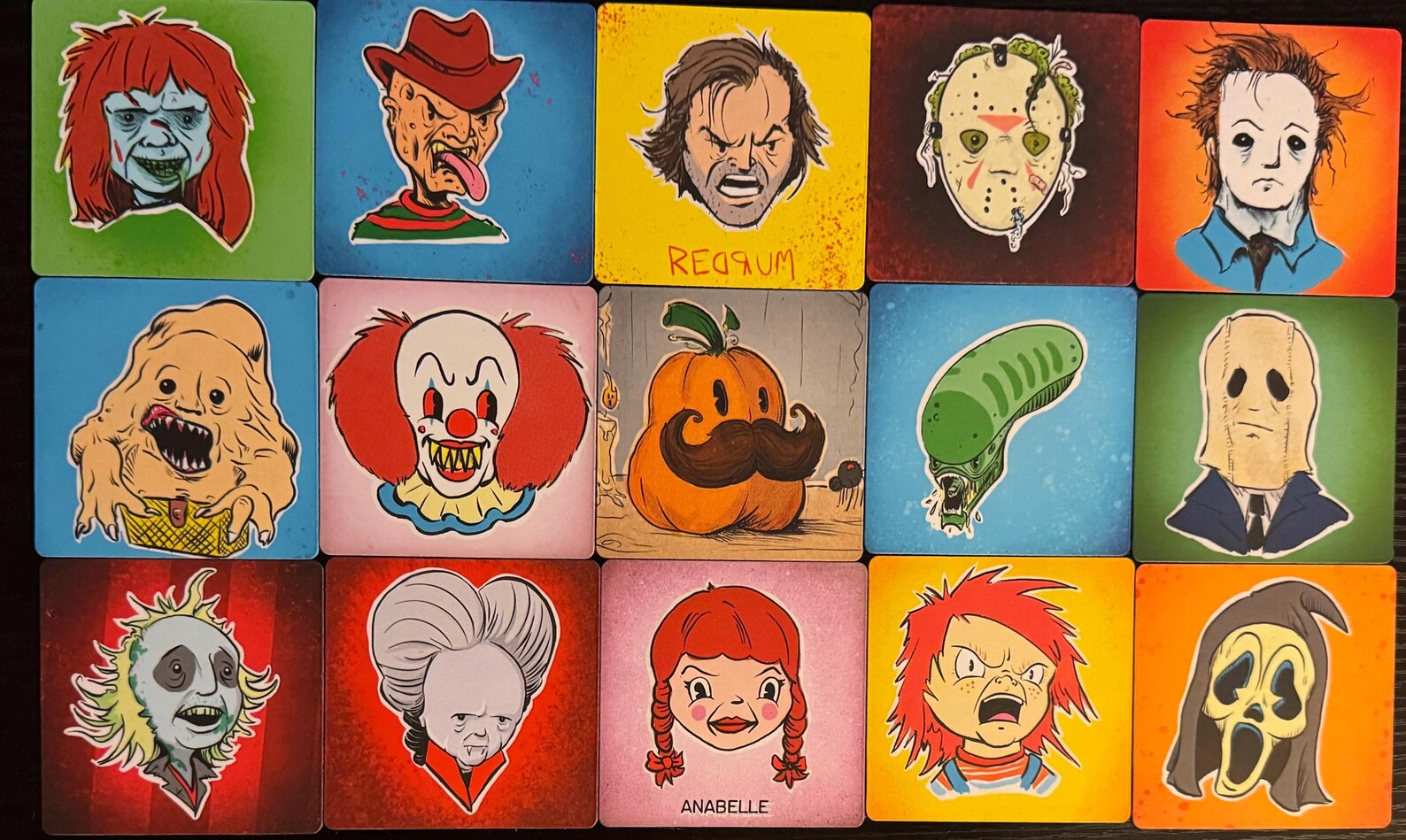 Horror Movie Baddie Magnets - Etsy