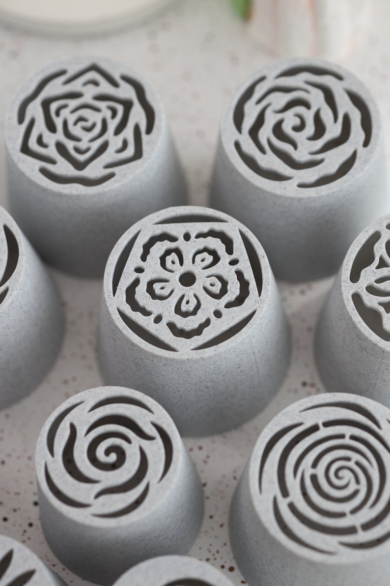 Large Zephyr Flower Nozzles for Stunning Zefir Bouquets, Icing Piping ...