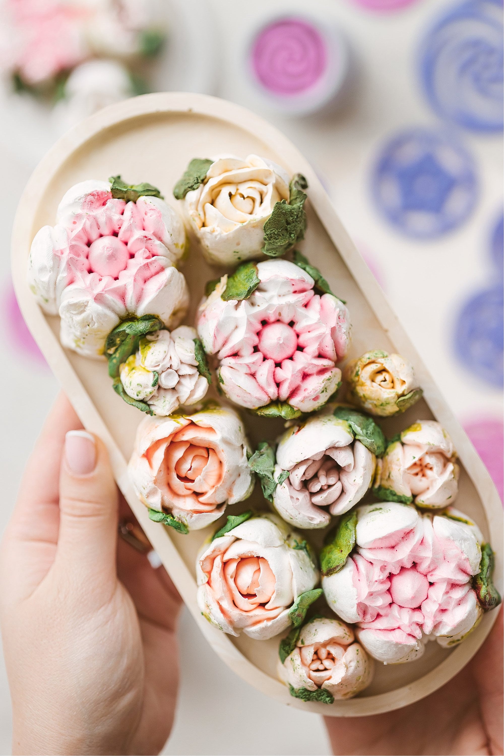 XXL Zephyr Tulip Piping Nozzle, BUNDLE Large Zefir Flower Tips, Icing ...