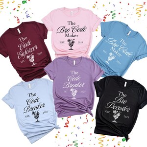 Bro Code Bachelorette Shirts, Custom Bro Code Shirts for Men, Bachelor ...