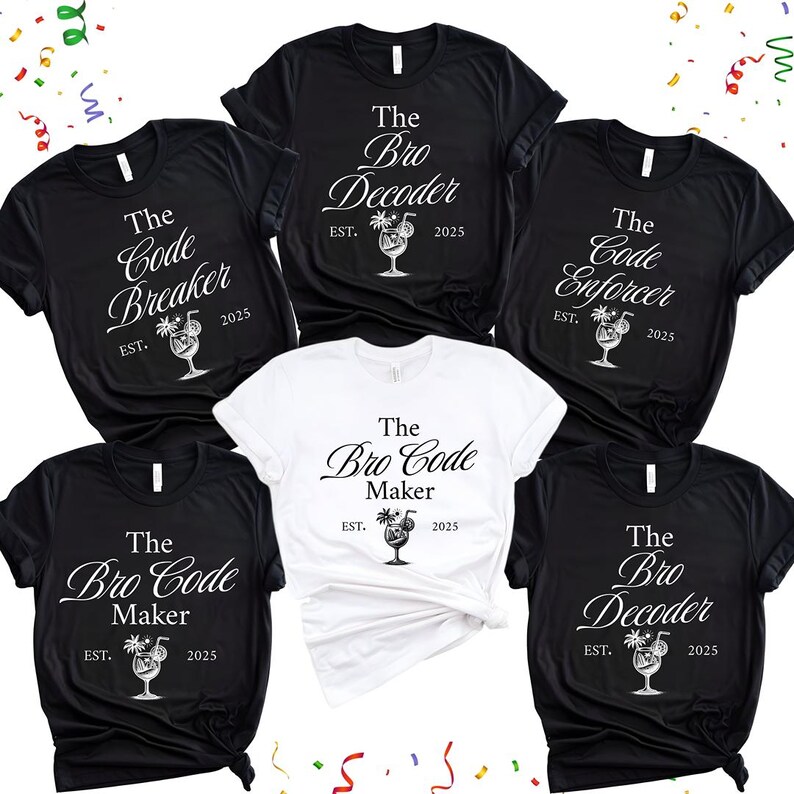 Bro Code Bachelorette Shirts, Custom Bro Code Shirts for Men, Bachelor ...