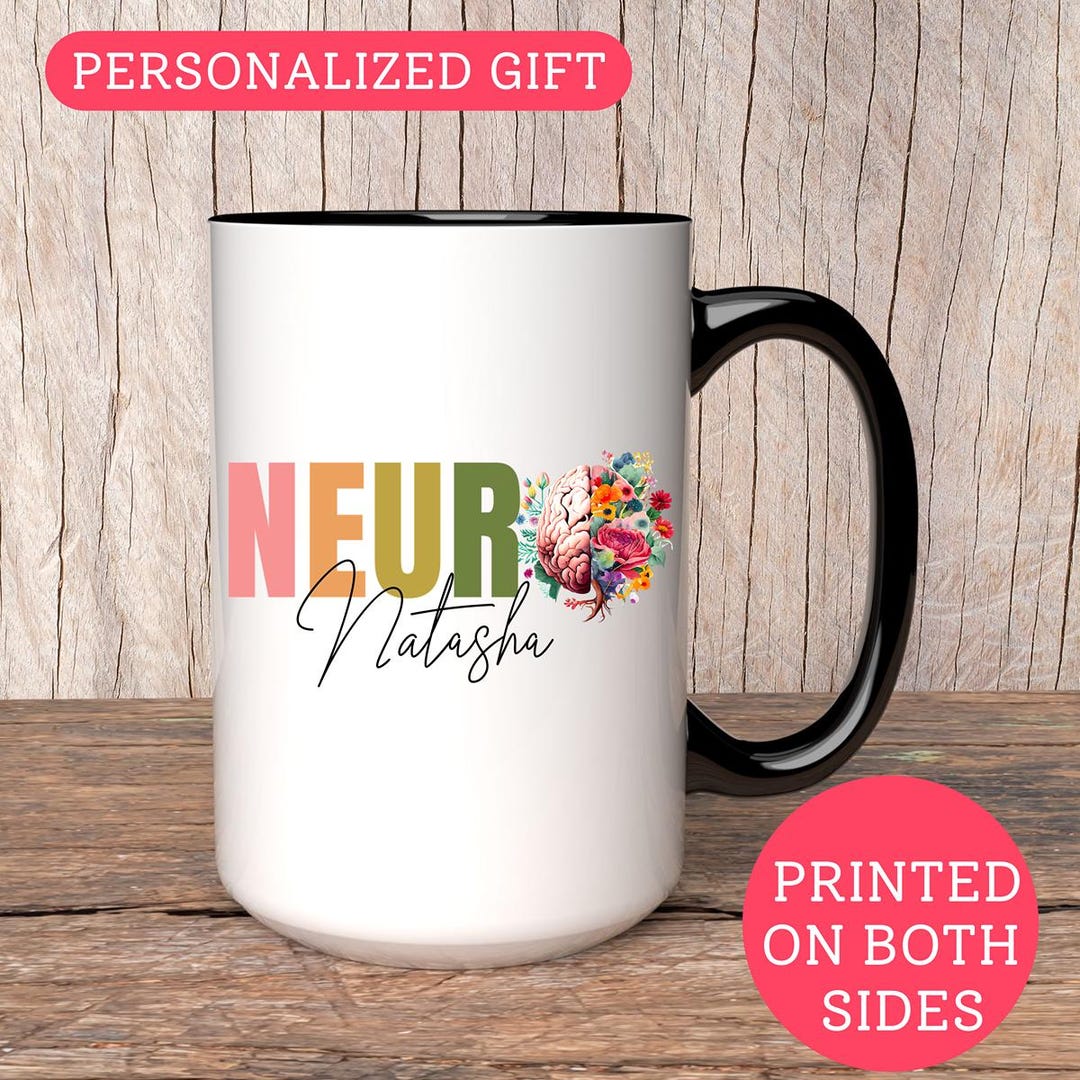 Personalized Neurologist Coffee Mug, Custom Mug, Personalized Name Mug ...
