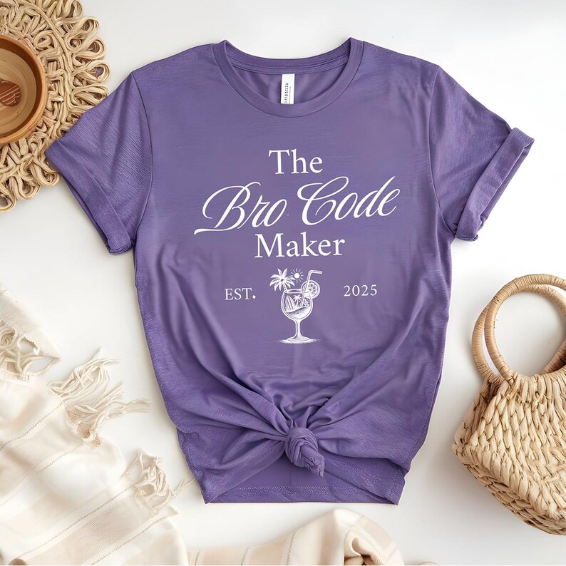 Bro Code Bachelorette Shirts, Custom Bro Code Shirts for Men, Bachelor ...