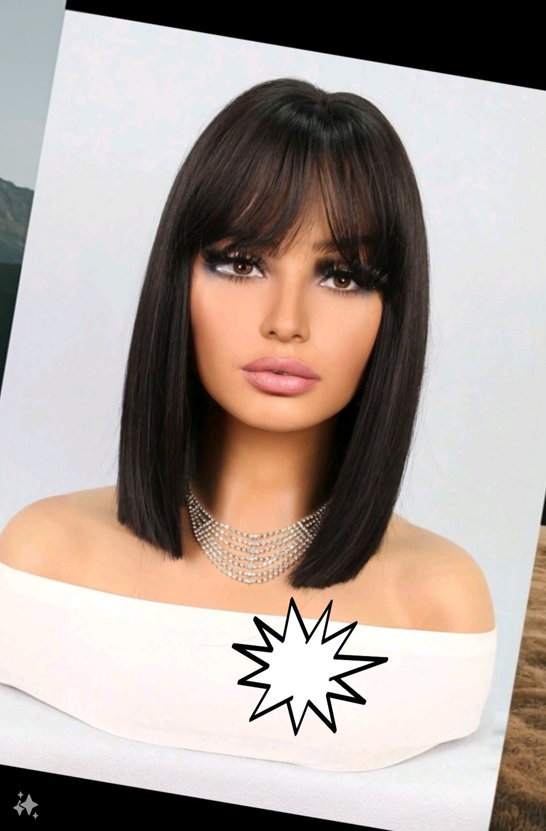 Full Fringe Wig - Etsy