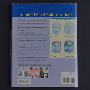 Colored Pencil Instruction Book Art How to Book colored Pencil Solution ...