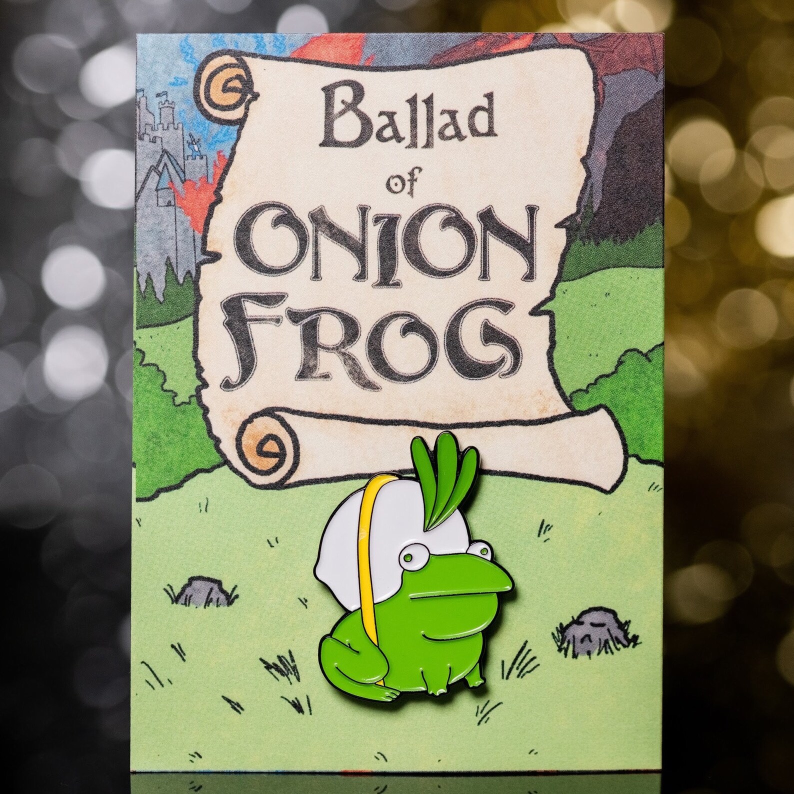 Onion Frog Enamel Pin - Etsy