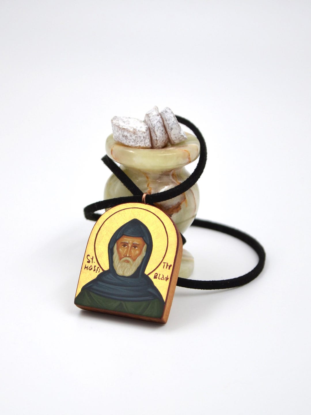 Moses the Black Saint Abba Moses Icon Hand Painted Icon Orthodox Icon ...