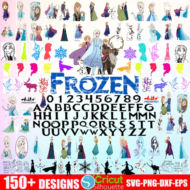 Frozen Svg - Etsy