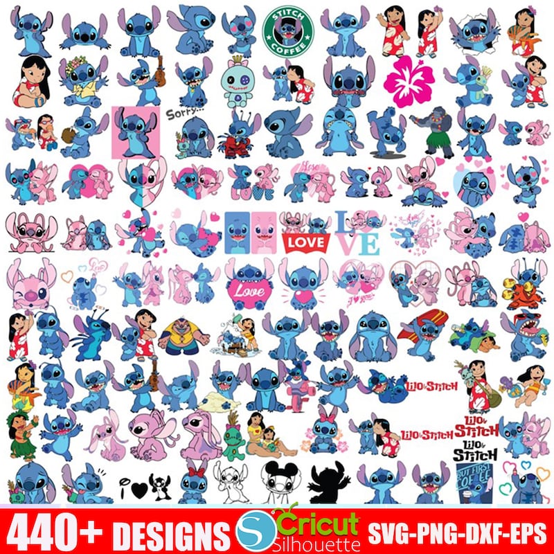 Stitch stickers - Etsy México
