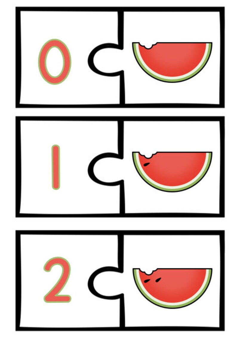 Watermelon Sensory Bin Activities Download (summer Counting & Number ...