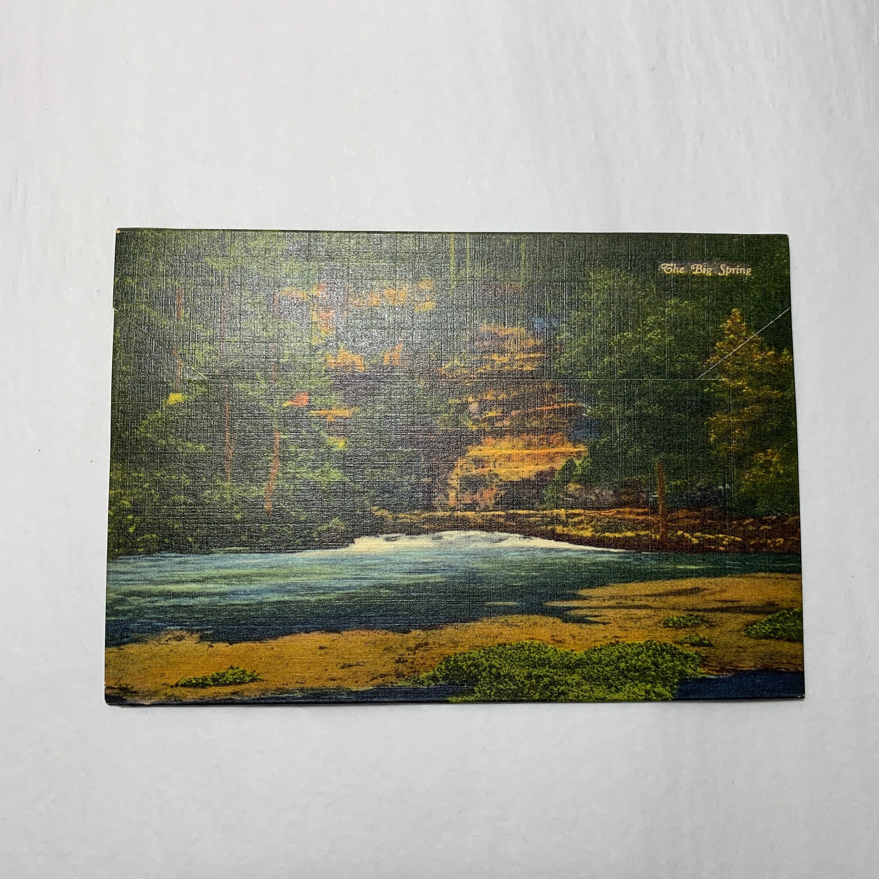 Vintage Big Spring Country Missouri Ozarks Souvenir Folder Fold Out ...