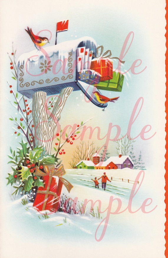 Christmas Card Mailbox