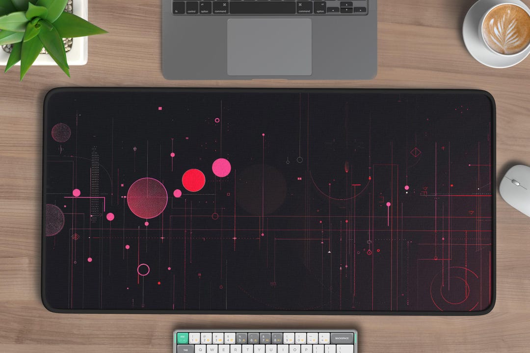 Cosmic Secrets Desk Mat: Large Sci-fi Mousepad - Etsy