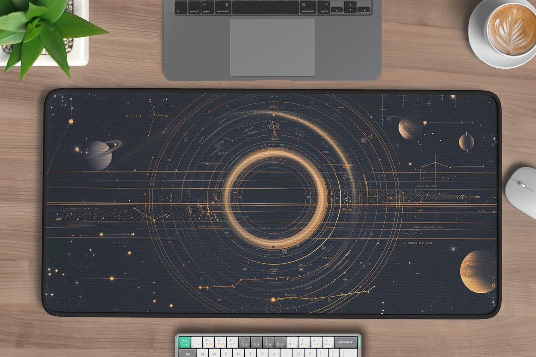 Astro Desk Mat: Large Space Mousepad for Gamers - Etsy