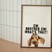 Digital Download I Work Hard so My Pet Poster Cheeky Wall Art Dog Quote ...