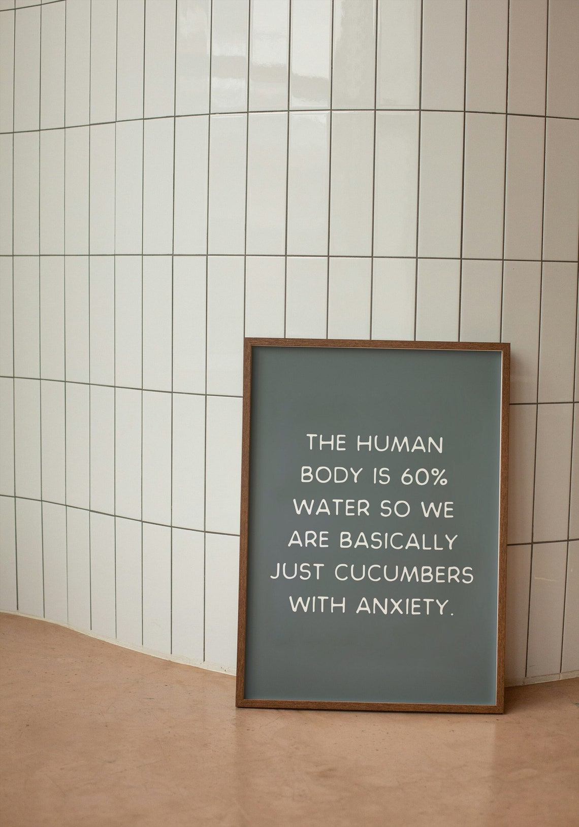 Digital Download the Human Body Cheeky Wall Art Funny Print Quote ...