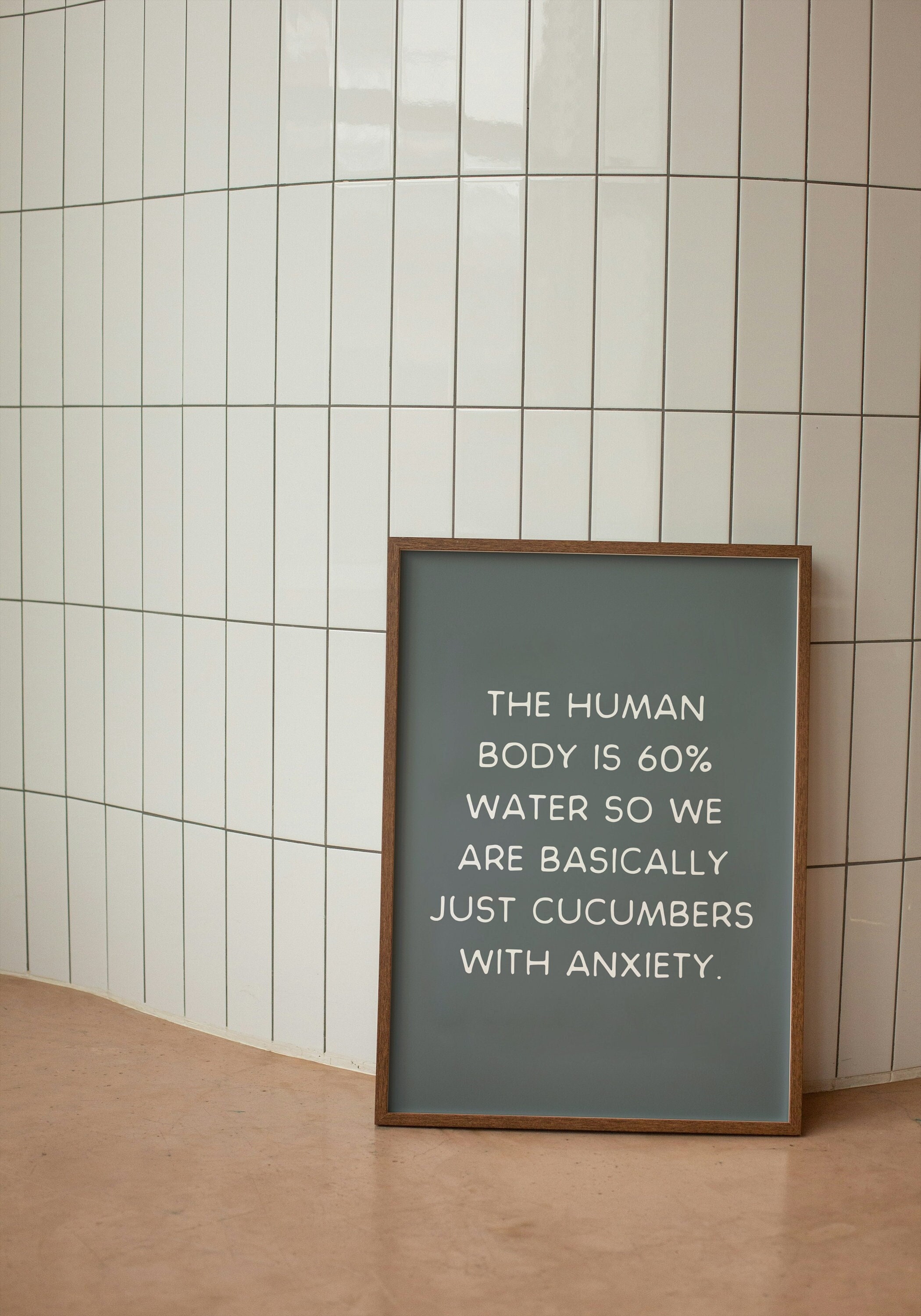Digital Download the Human Body Cheeky Wall Art Funny Print Quote ...
