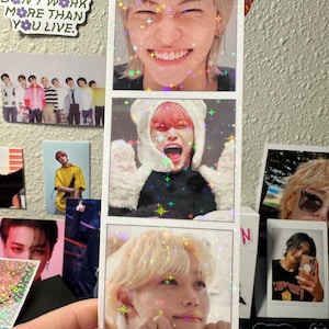 Stray Kids Bookmarks / Holographic Skz Bookmark / Lovestaytreasures ...
