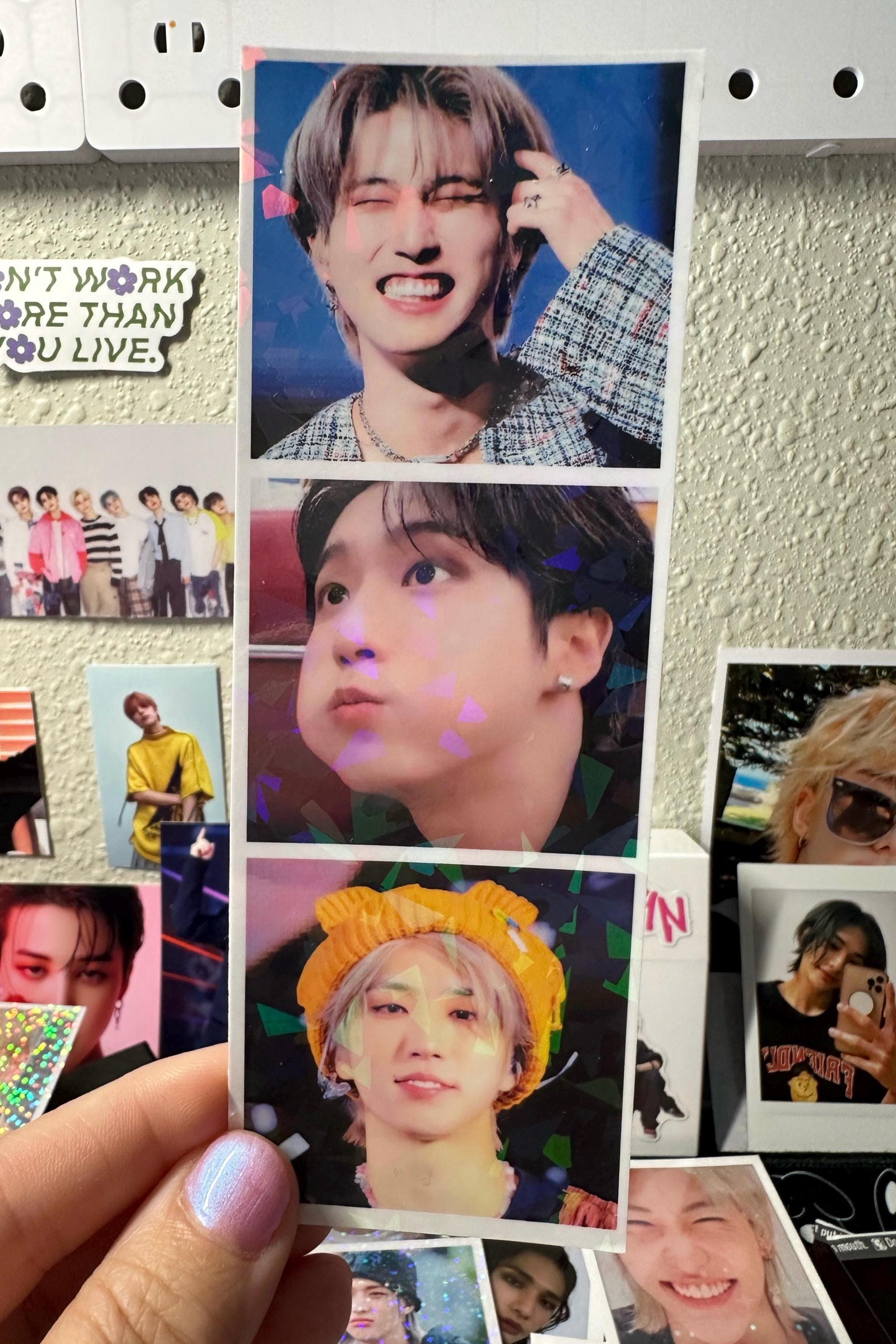 Stray Kids Bookmarks / Holographic Skz Bookmark / Lovestaytreasures ...