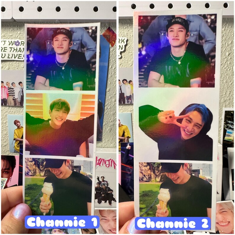 Stray Kids Bookmarks / Holographic Skz Bookmark / Lovestaytreasures ...