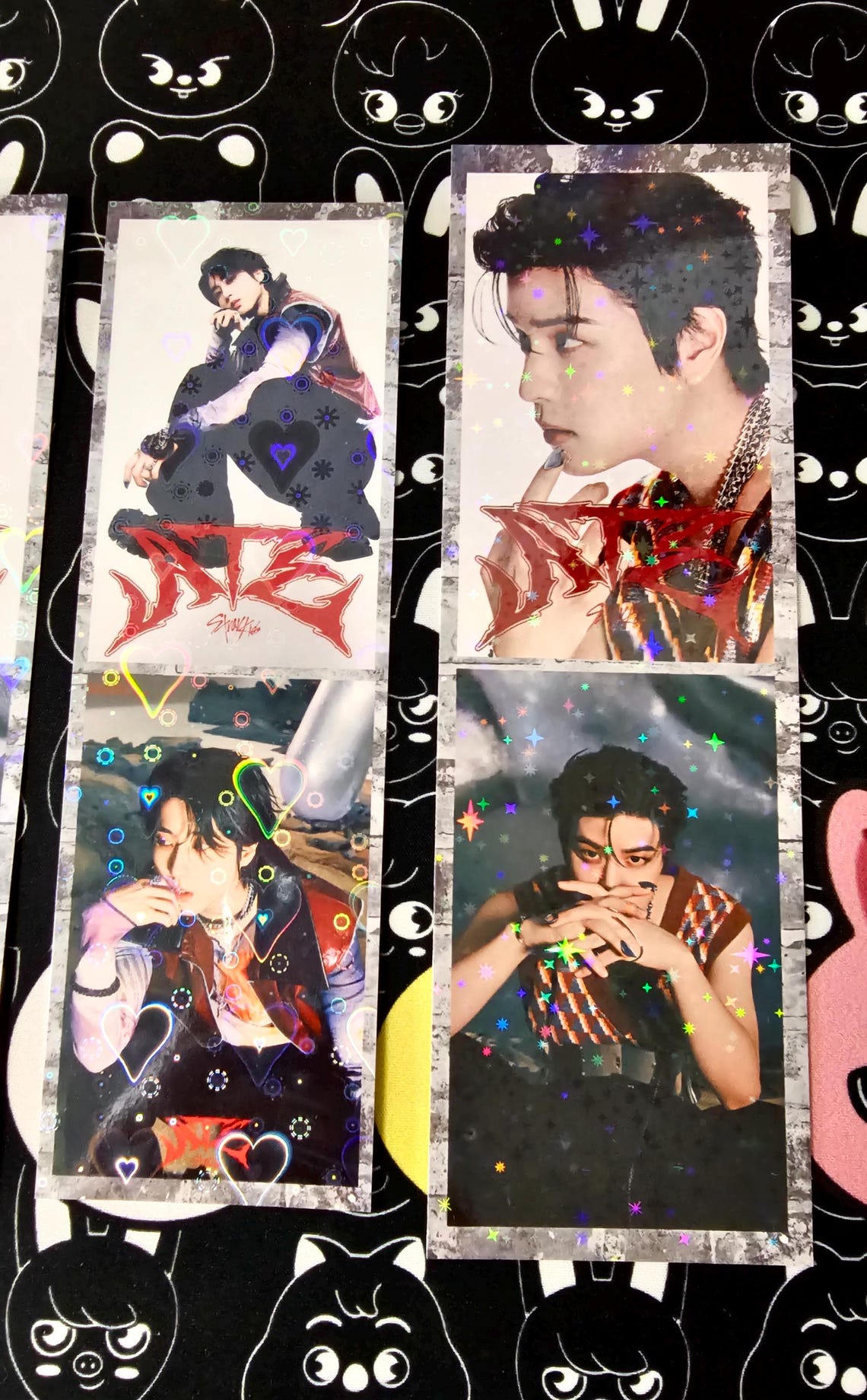 Stray Kids ATE Concept Bookmark / Holographic Skz Bookmark ...