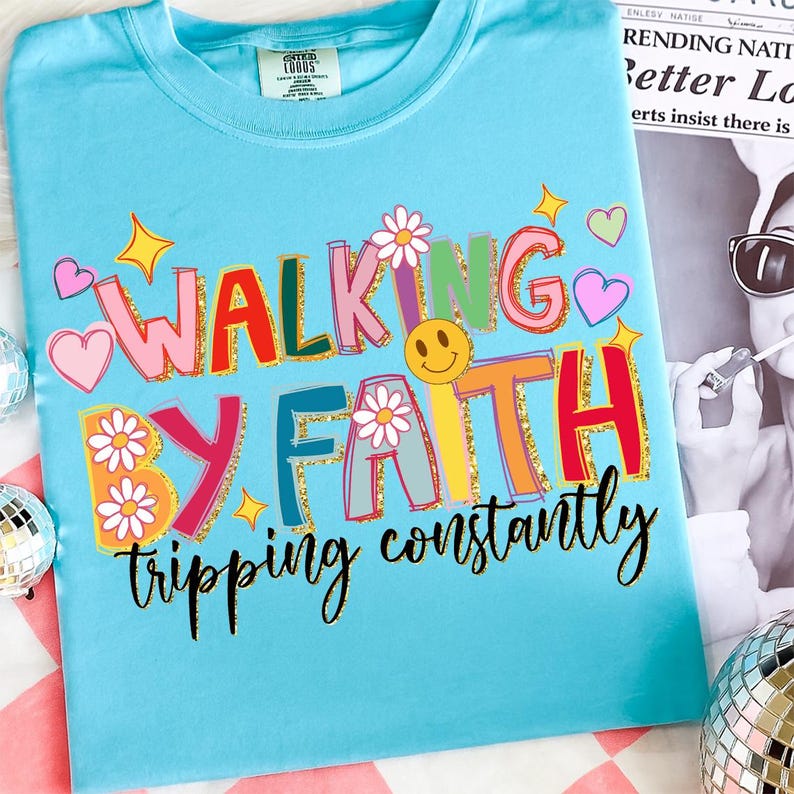 Preppy Walking by Faith Triping Constantly Glitter Doodle PNG ...
