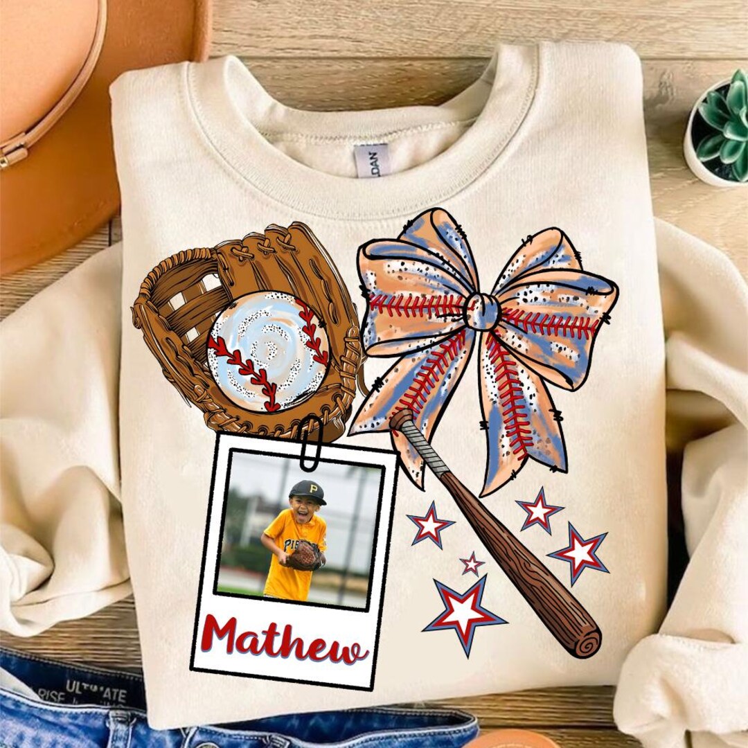 Baseball Photo Game Day Png, Brushstroke Baseball Bow Png, Baseball ...