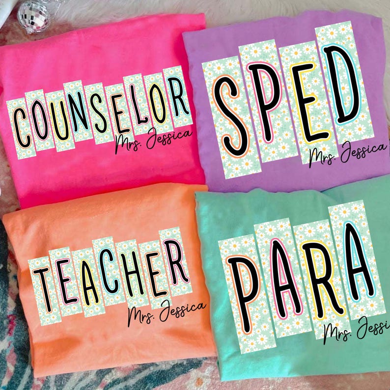 School Occupation PNG Bundle, Back to School Teacher Sped Para ...