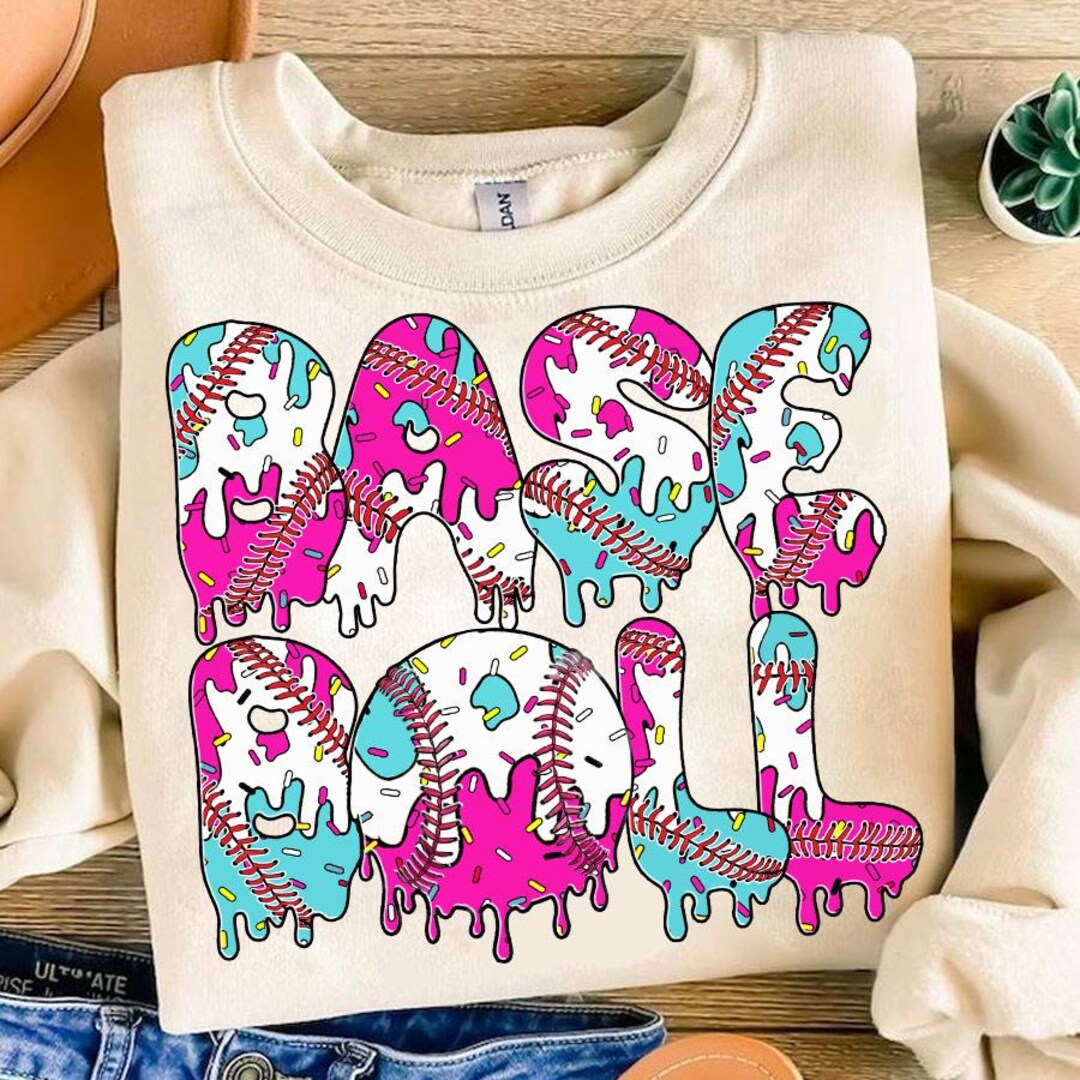 Baseball Game Day Drip Png, Brushstroke Baseball Png, Game Day Baseball ...