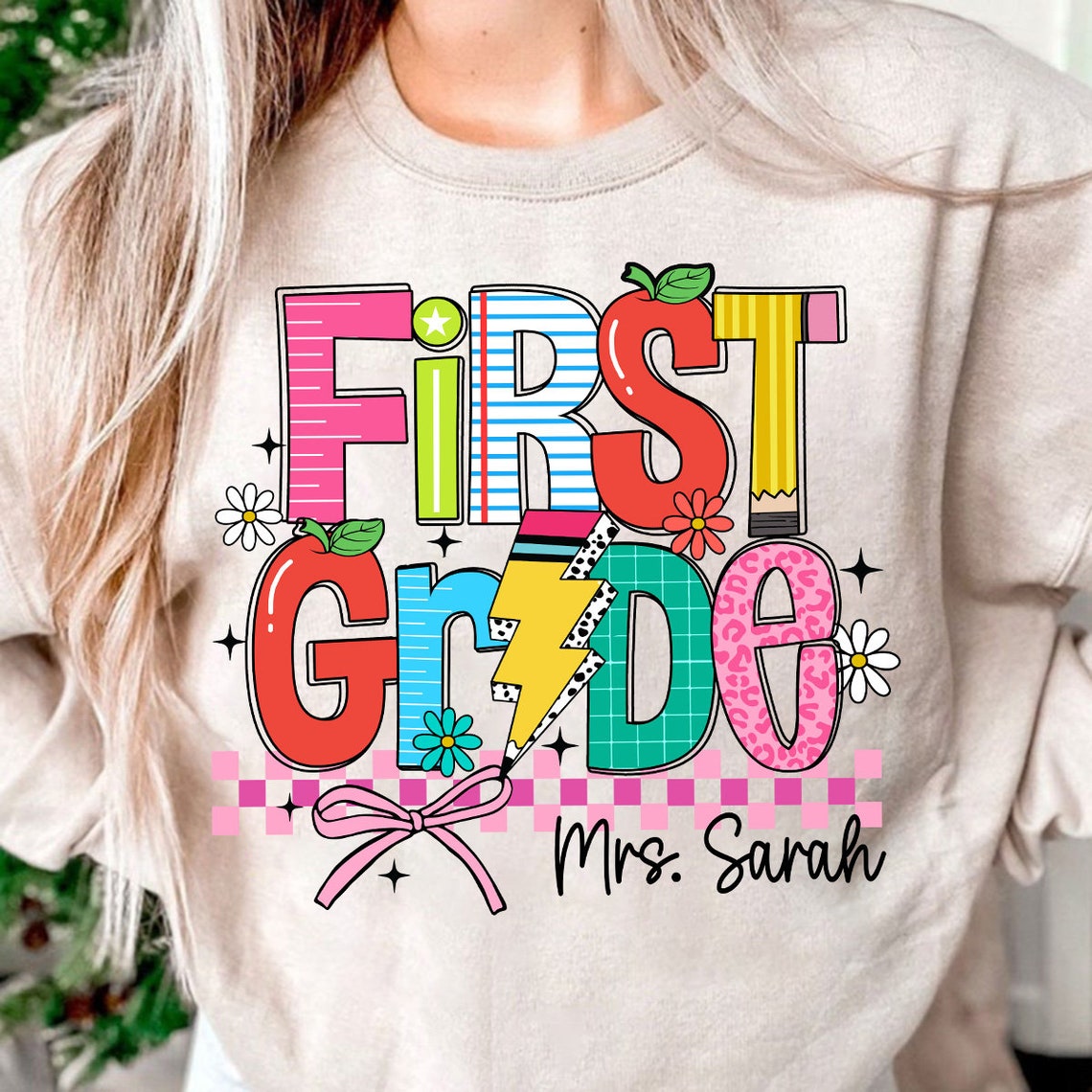 Retro Coquette Back to School Bundle, Kindergarten, First Day of School ...