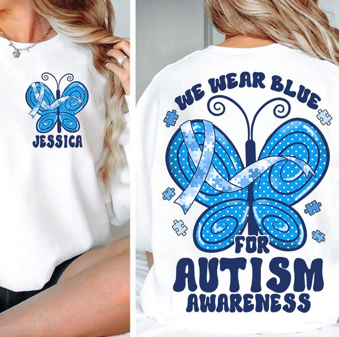 Autism Butterfly Coquette Png, Autism Custom Name, Autism Mama PNG ...