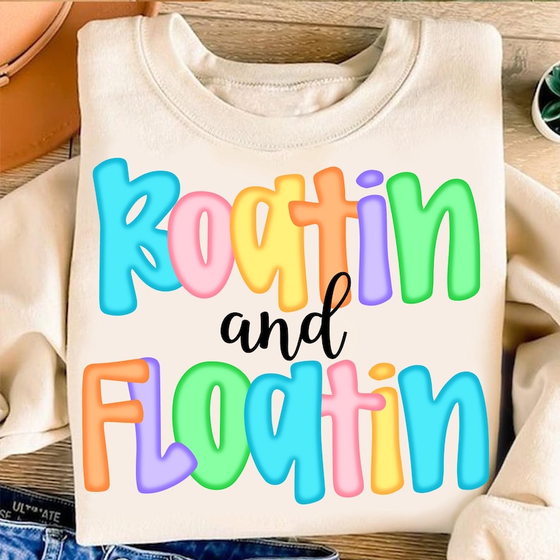 Preppy Boatin and Floatin Png, Summer Lake Neon, Lake Life Png ...