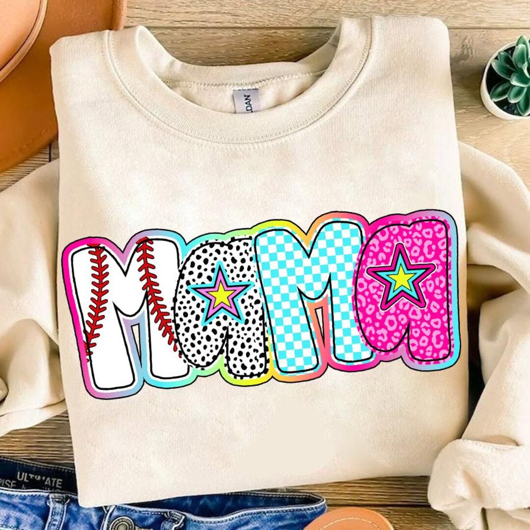 Preppy Baseball Mama PNG, Ballpark Mama Png, Game Day Png, Coquette Bow ...