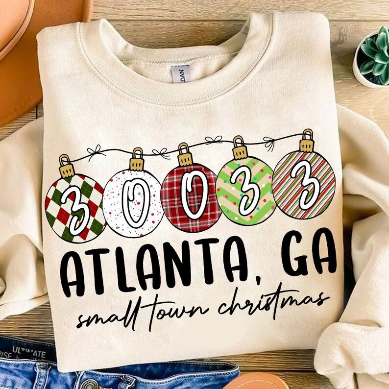 Custom Small Town Christmas Zip Code Png Bundle, Personalized Your ...