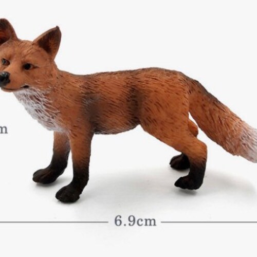 Tiniest Fox Ever Micro Miniature Fox Figurine Tiny Fox Mini - Etsy