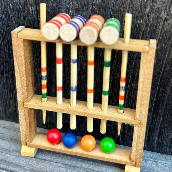 Croquet Set - Etsy