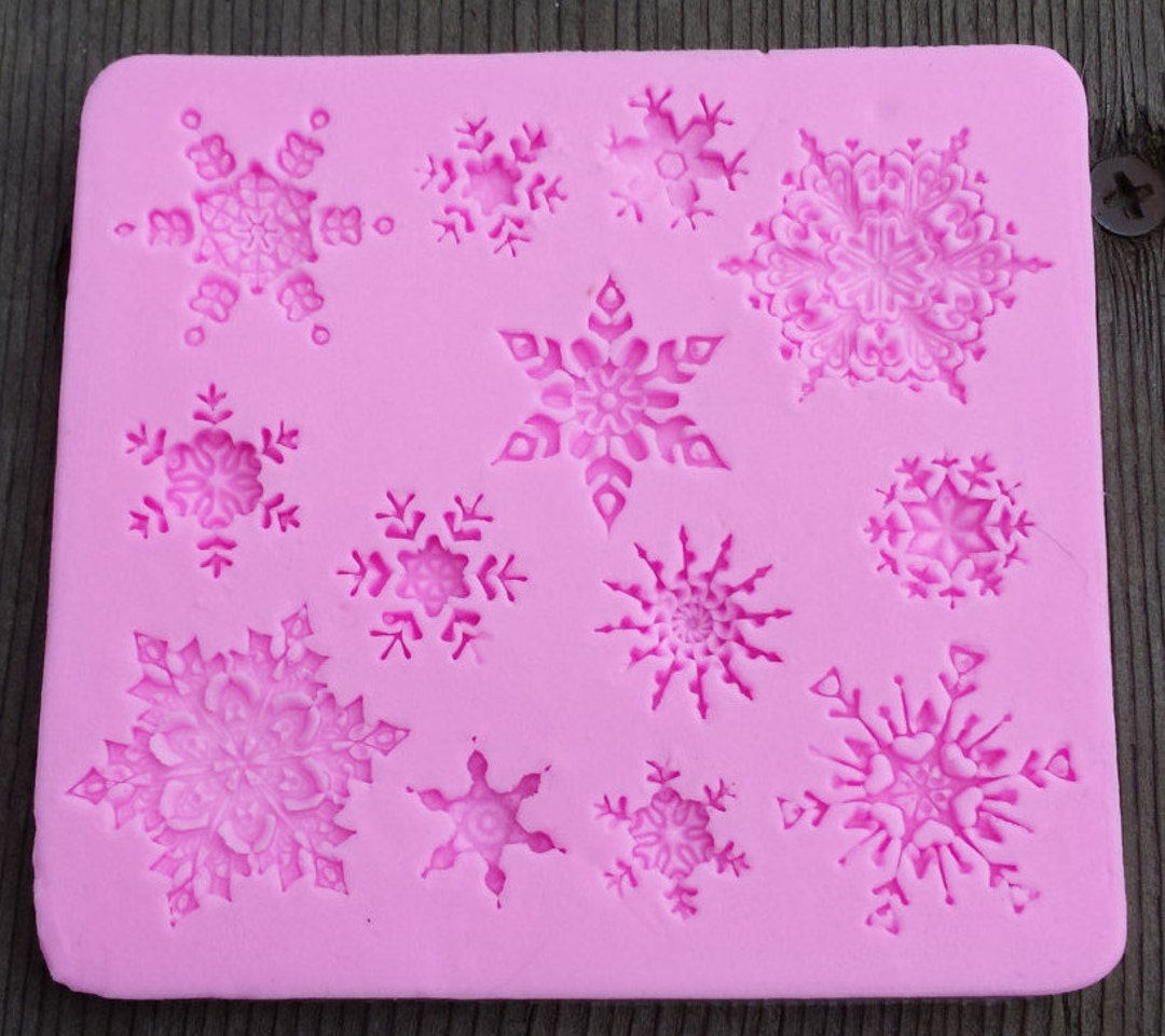 Snowflake Silicone Mold - Etsy