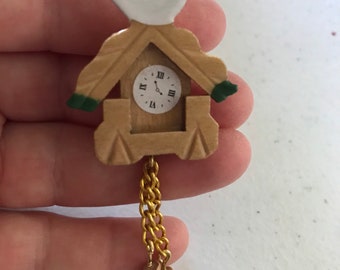 Dollhouse Miniature Cuckoo Clock - Etsy