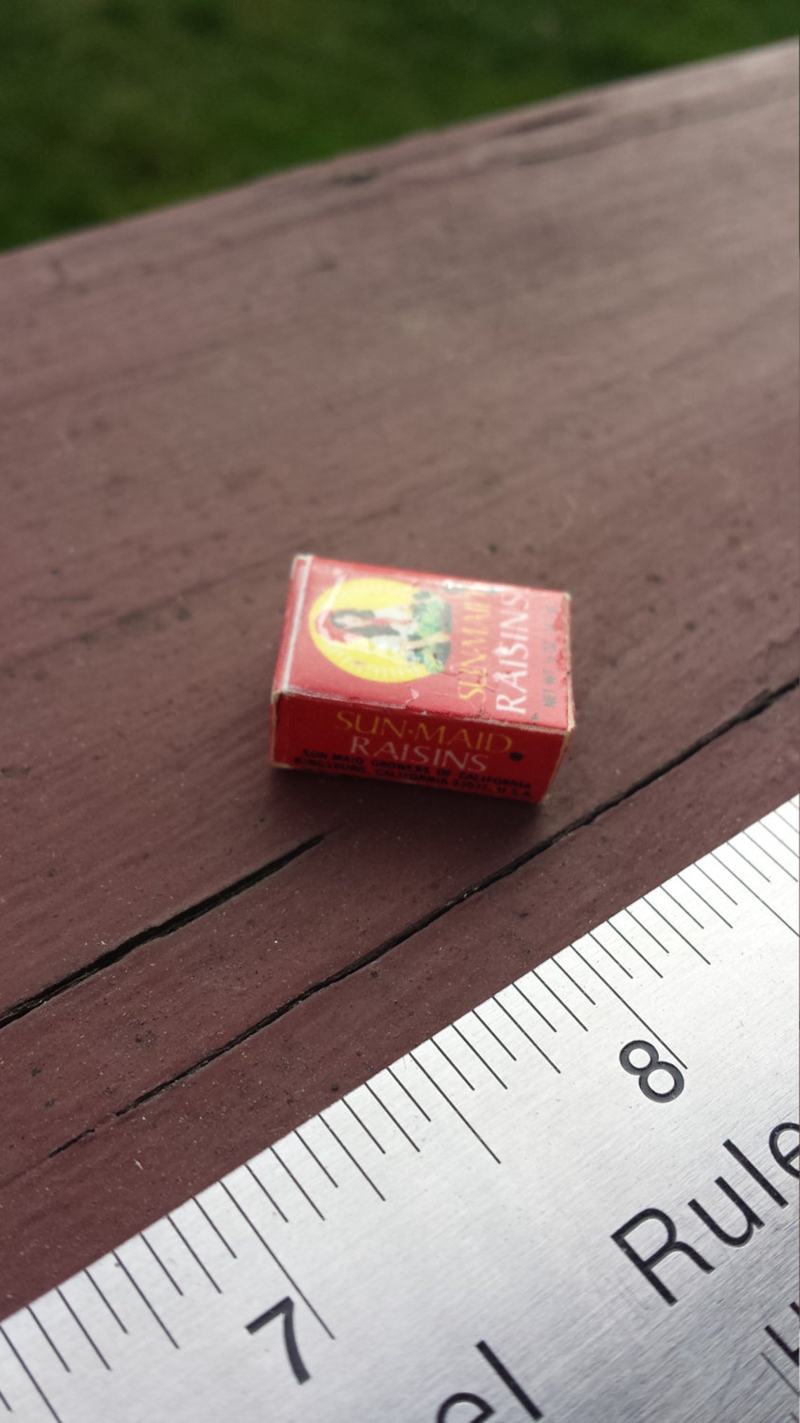 Miniature Raisin Box - Etsy