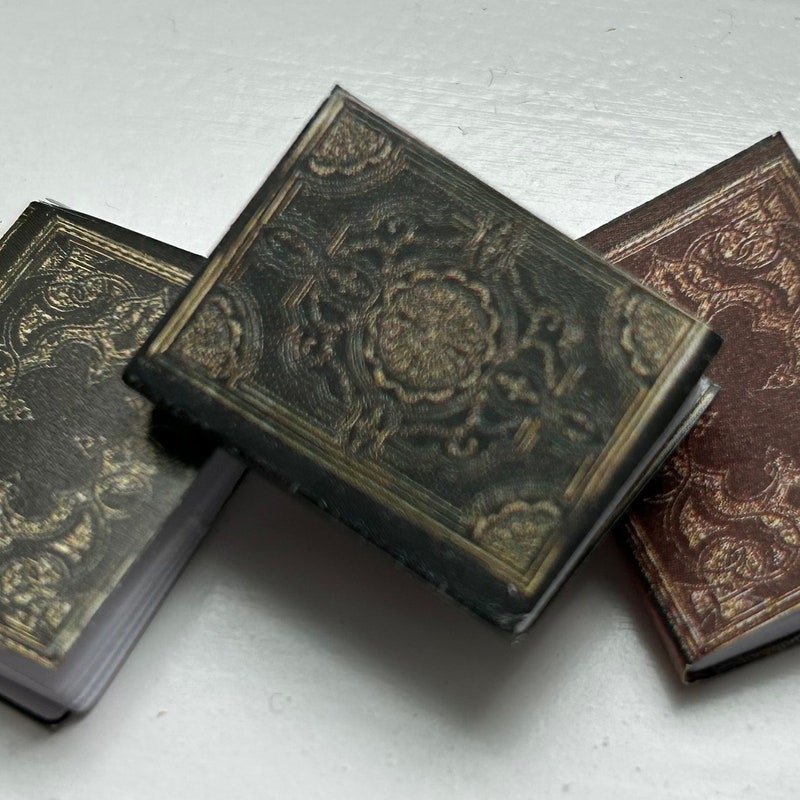 Miniature Books - Etsy