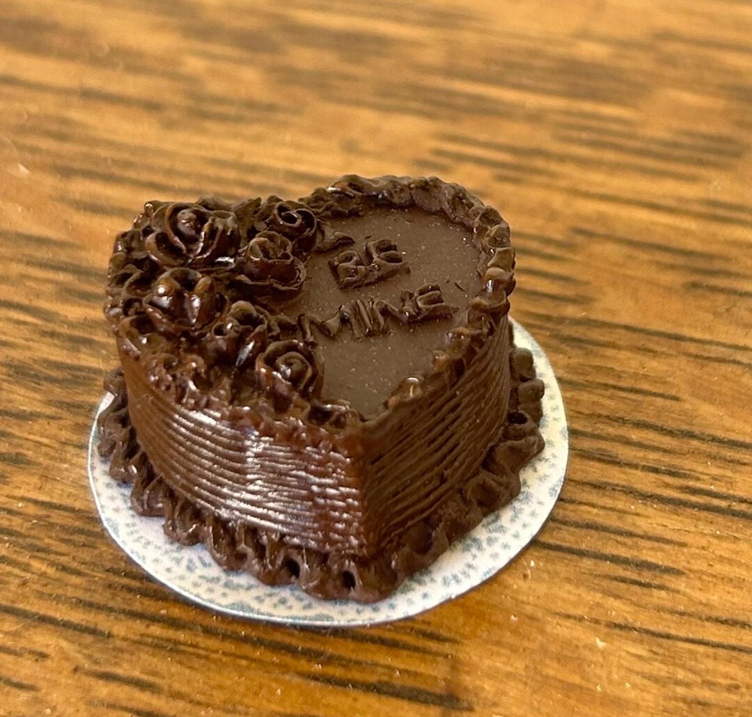 Miniature Be Mine Chocolate Cake - Etsy