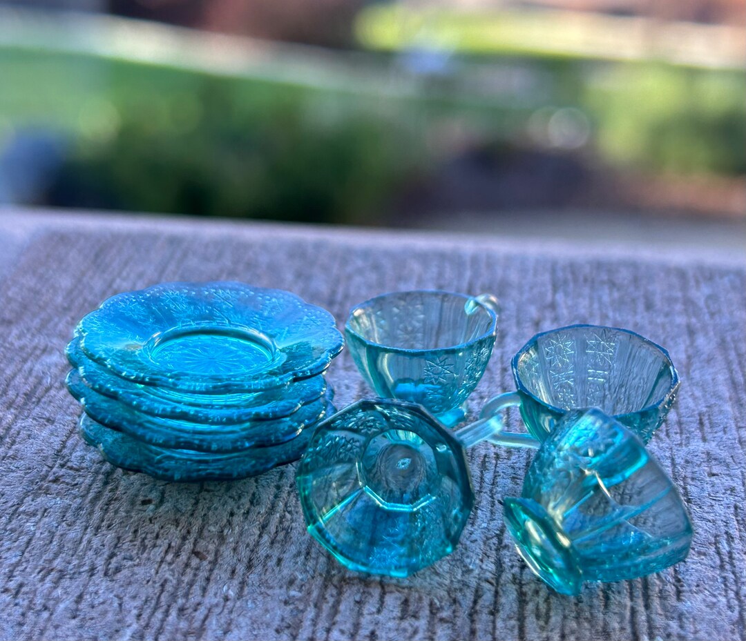 Miniature Cups and Saucers - 8 Pieces - Your Choice Type - Etsy