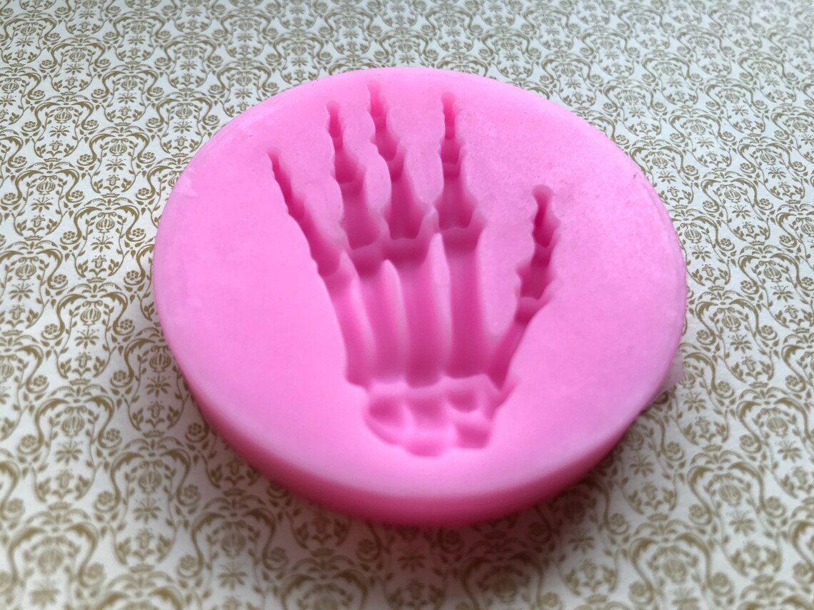 Skeleton Hand Silicone Mold - Etsy