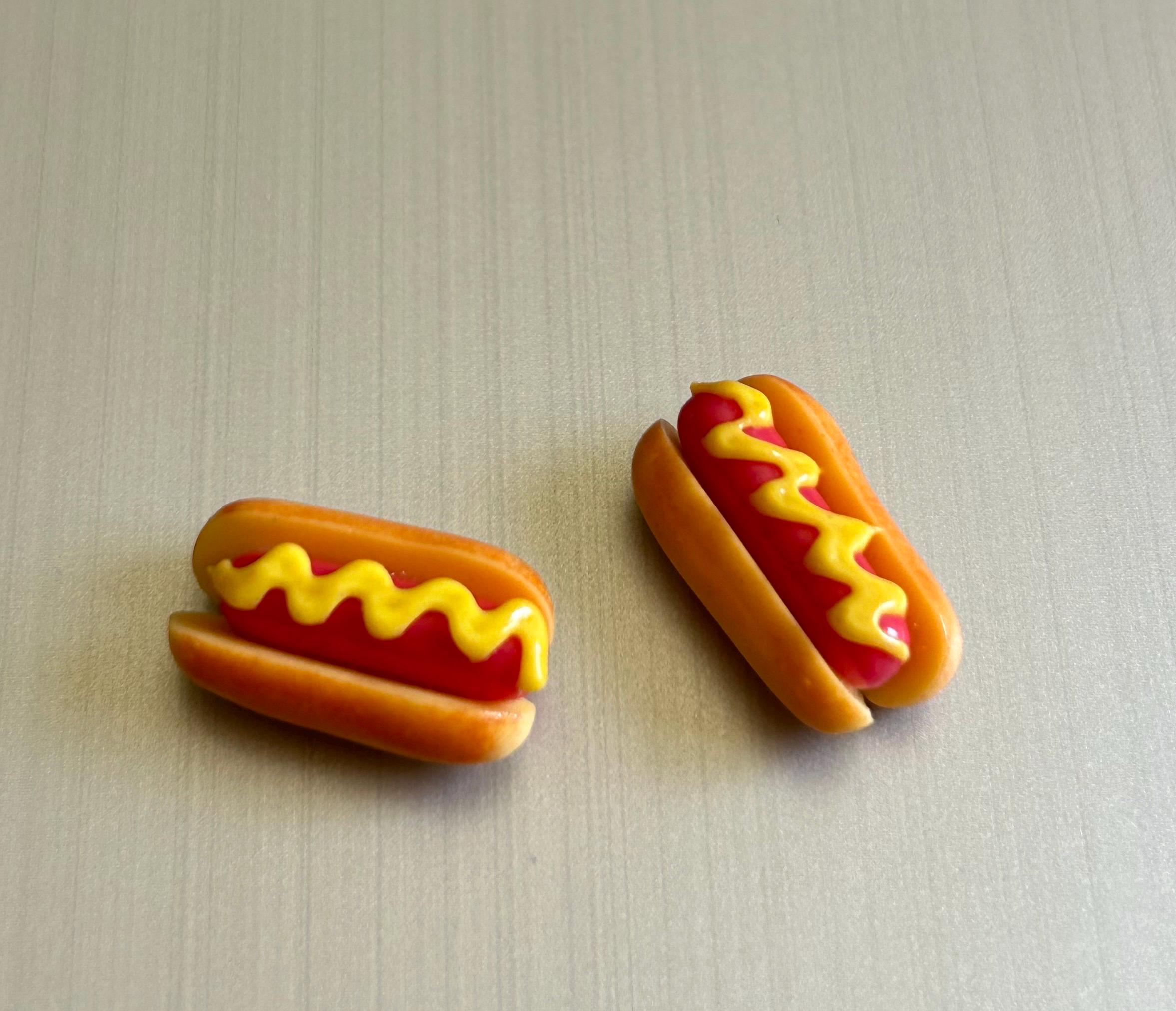 Miniature Hot Dogs - 2 Pieces - Etsy