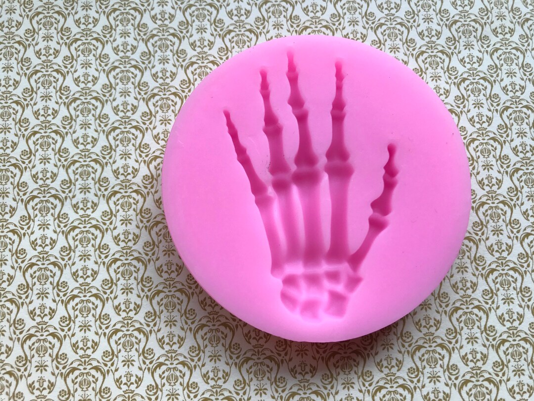 Skeleton Hand Silicone Mold - Etsy