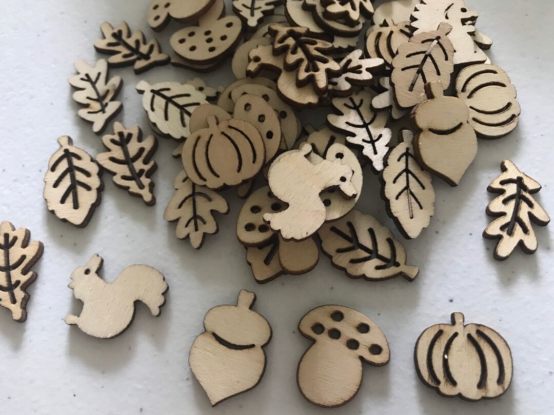 Buy Wood Cutouts - Your Choice Type - Approx. 50 Pieces Online in India ...