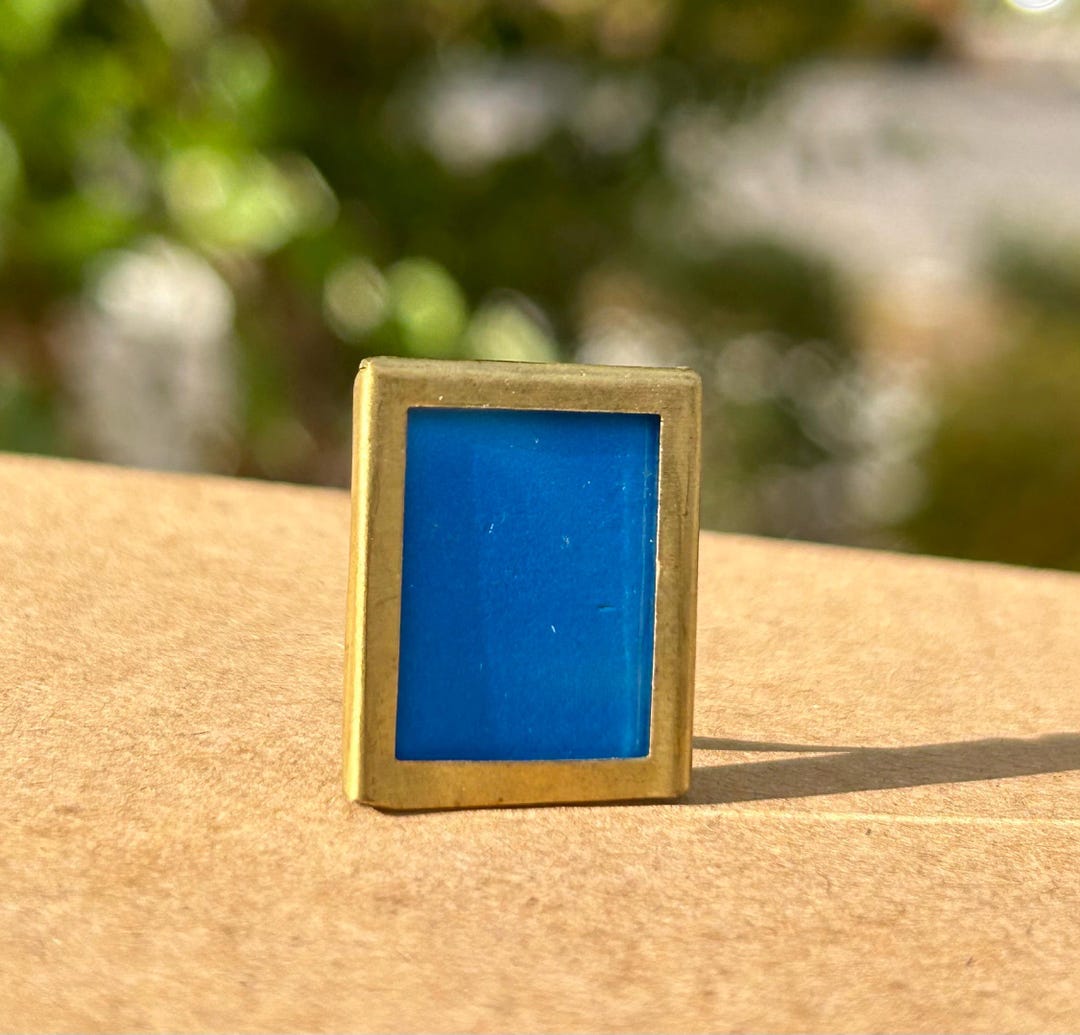 Miniature Brass Picture Frame - Etsy